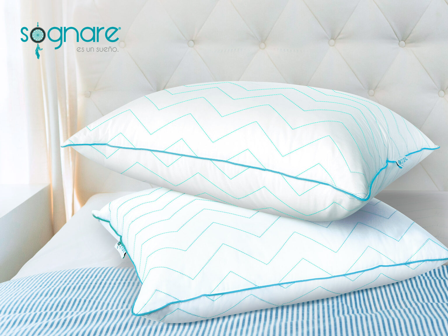 Almohada Sognare Firme Y Suave Castelog